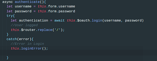 Laravel API + Vue SPA Authentication | by Cesar Santana | carbono | Medium