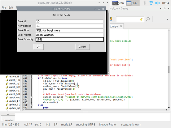 Book Management System with Python & SQLite3 | by JC | Analytics Vidhya | Medium