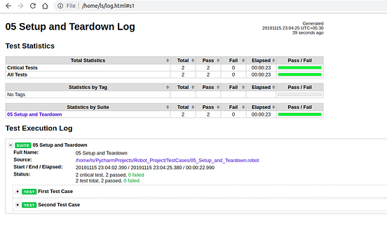 Robot Framework 03: Setup and TearDown Methods | by Lokesh sharma | Medium