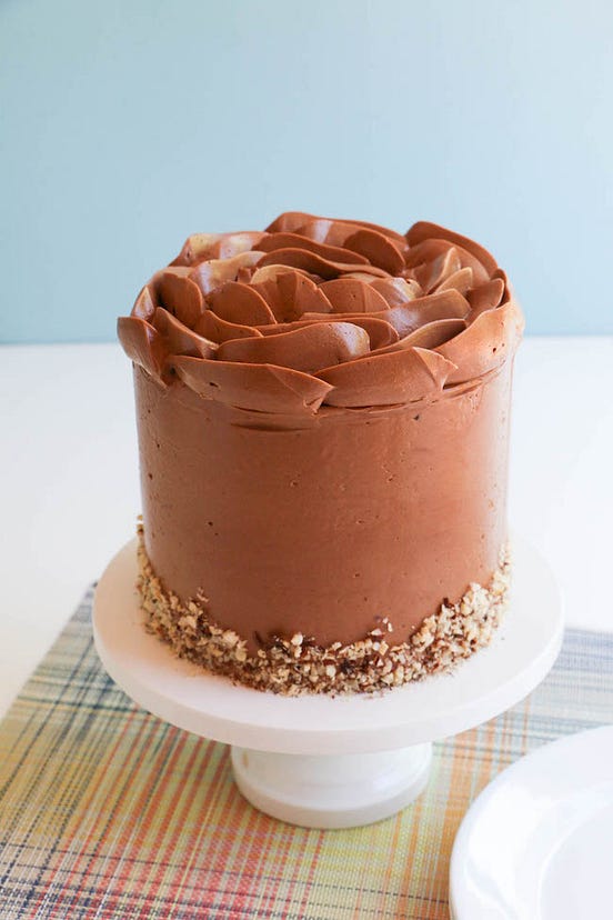 Heavenly Hazelnut Cake With Chocolate Hazelnut Ganache & Buttercream ...