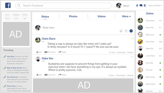 If I could redesign Facebook’s UX then this is what it would look like ...