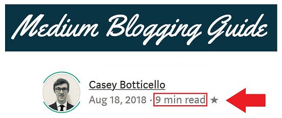 How is Medium Article Read Time Calculated? | by Casey Botticello ...