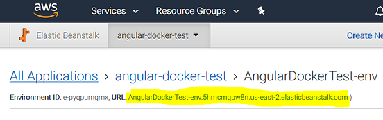 Deploying an Angular app in a Single Docker image to AWS Elastic Beanstalk using wizard | by ...