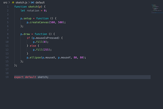 p5.js in React. p5.js is an open JS open source… | by MDN | Medium