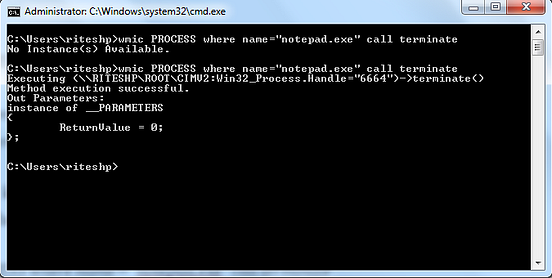 WMIC (Windows Management Interface Command) | Medium