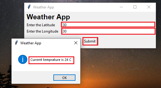 Build A Desktop Based Weather App Using Python By