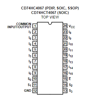 74HC4067 — DeMux For Arduino. A multiplexer of this sort really just… | by J3 | Jungletronics ...