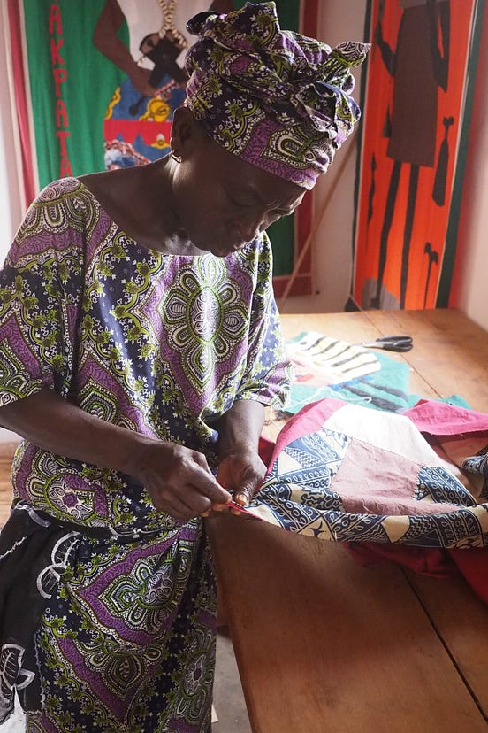 Translative Textiles. Interview with Beninese Artist Yves… | by Art ...