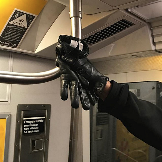 The Art of Hands on NYC Subway. photographs by Hannah La Follette Ryan ...