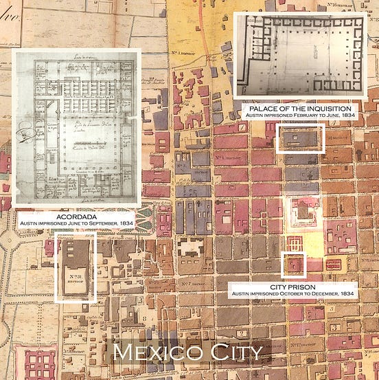 Deep in the Heart of Mexico: Lone Star Reflections in an 1830 Map of ...