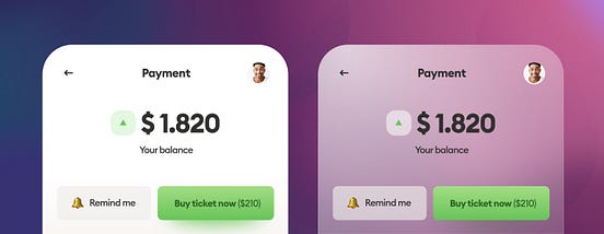 Aurora UI — new visual trend for 2021 | by Michal Malewicz | UX Collective
