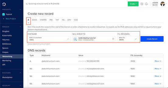 Deploy A Nodejs And Expressjs App On Digital Ocean With Nginx And Free Ssl By Abdullah Amin