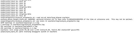 Automatic Speech Recognition System using KALDI from scratch | by Ravi ...