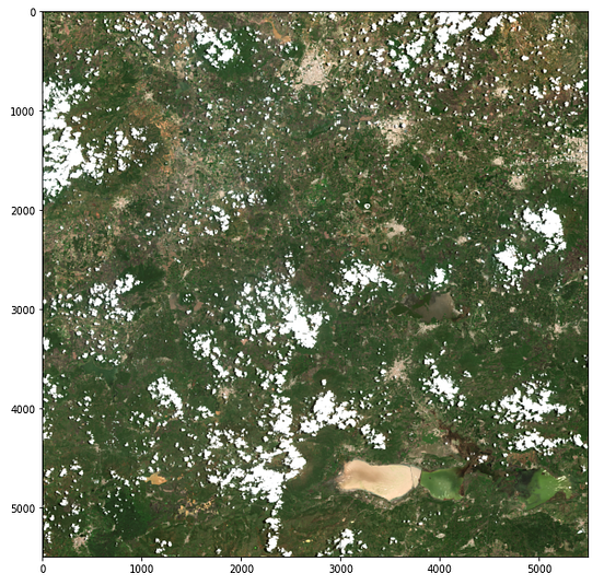 How To Implement Sunglint Detection For Sentinel 2 Images In Python Using Metadata Info