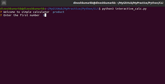 Build Interactive CLI Tools in Python | by Dinesh Kumar K B | Geek ...