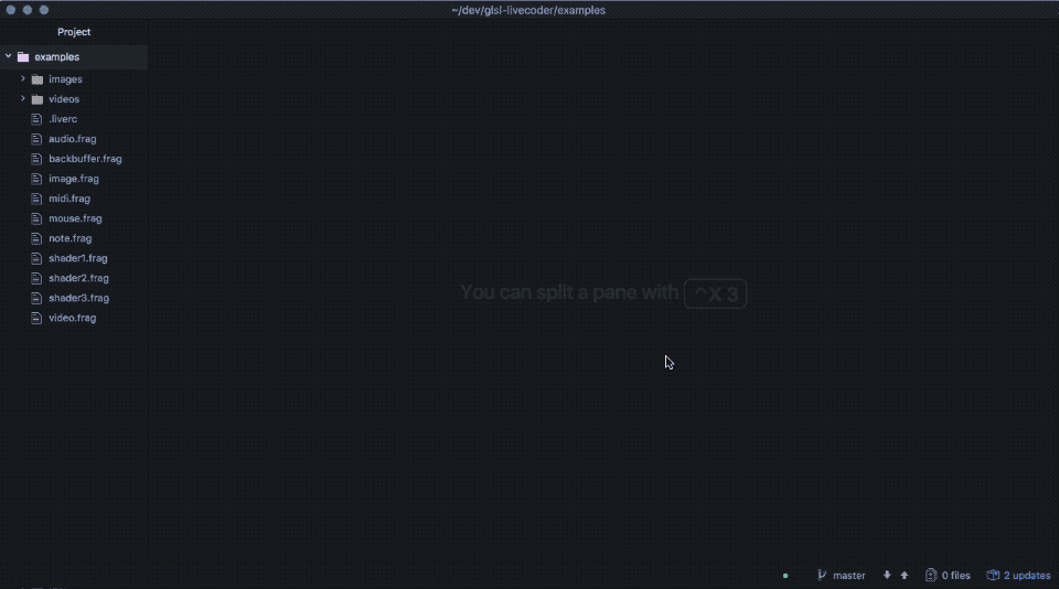 VJ / Live Coding on Atom — glsl-livecoder | by Takayosi Amagi | Medium