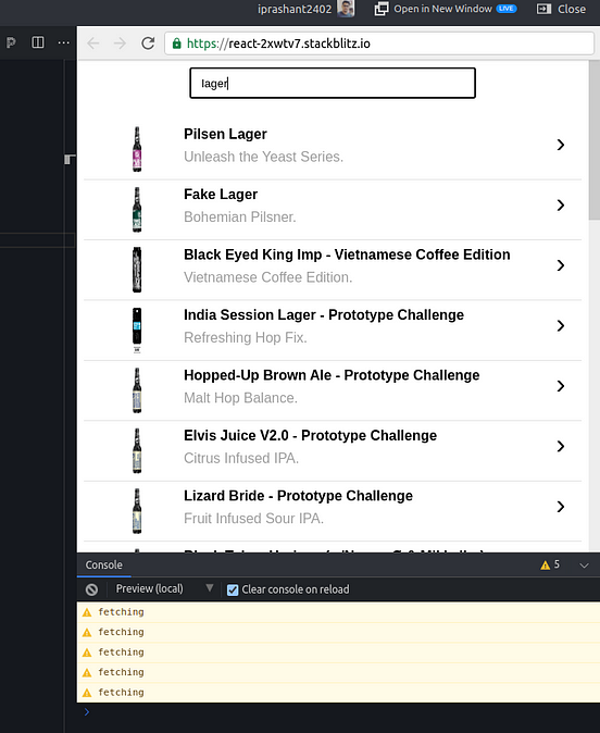 How To Create A Real Time Search Using Debounce In Reactjs By Prashant Singh Jun 2021 3501