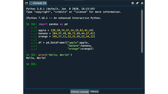 初學者看過來囉~Python操作介面介紹 — Spyder - Marketingdatascience - Medium