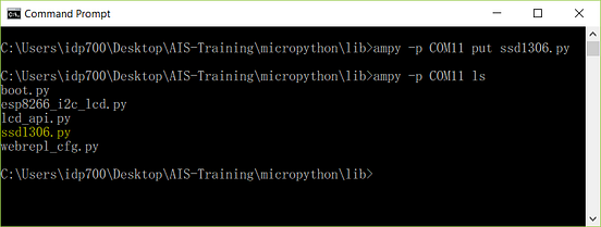 MicroPython จอแสดงผล ตอนที่ 2 (i2c OLED) | by Sittipong Jansorn | Medium