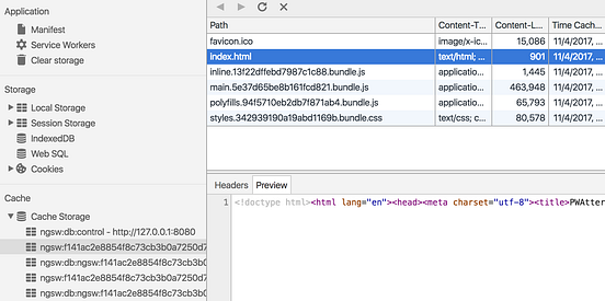A new Angular Service Worker — creating automatic progressive web apps. Part 2: practice | by ...