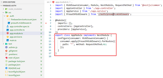 NestJs: Firebase Auth secured NestJs app | by Vikash Kumar | Nerd For Tech | Medium