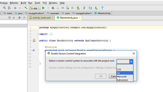 How to link Android Studio with Github | by Diviya | Code Yoga | Medium