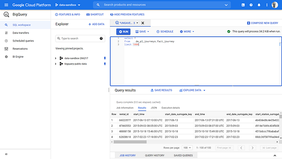 BigQuery New UI 2021 - All there is to know! | Towards Data Science