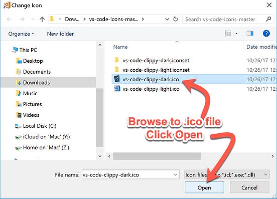 Customize Your VS Code Icon. (Or any application icon, for that… | by ...