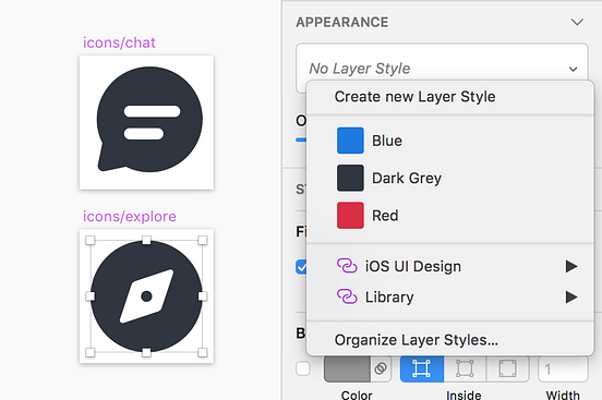 Creating dynamic icons in Sketch 52 | by Siddharth Ahuja | Prototypr