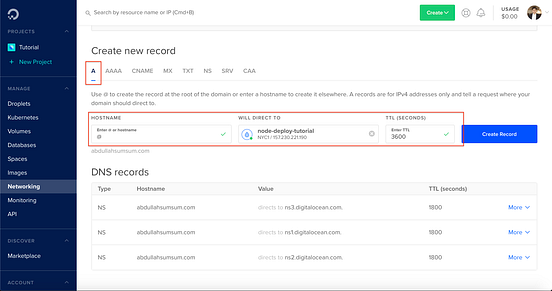 Deploy a NodeJS and ExpressJS App on Digital Ocean with NGINX and Free SSL | by Abdullah Amin ...
