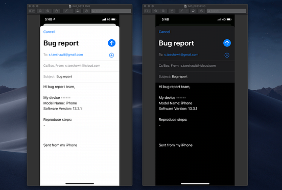 Send An E Mail From Your Ios App How To Use Messageui Framework By Taeshawit Suwanwigo Mac