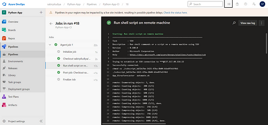 Deploy Python Flask App In Azure Vm Using Azure Devops Organization