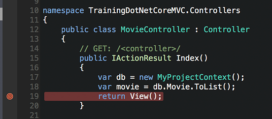 Aspnet Core Mvc Workshop02 การ Select ข้อมูลจาก Database ด้วย Model และแสดงข้อมูลด้วย Table