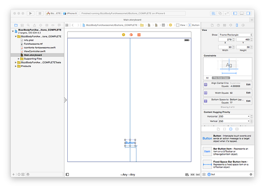 How to create UIButtons with FontAwesome icons | by Bizzi Bradbury ...
