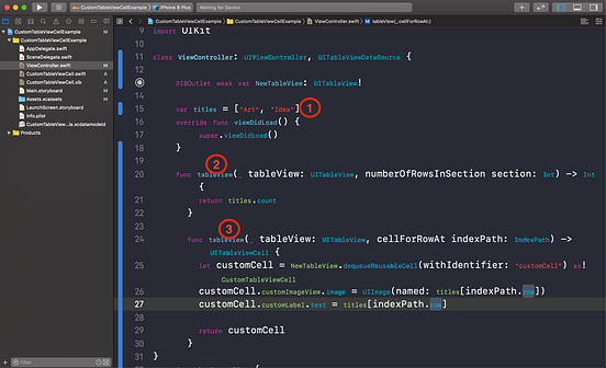 Building A Custom Tableviewcell In Xcode With Swift — Beginners Guide By Surya Reddy Mac O