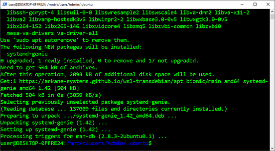 How to Install Ubuntu Desktop With GUI and Sound on WSL2 | by David Littlefield | Level Up Coding