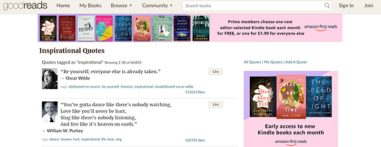 Web Scrape Inspirational Quotes using Python | by randerson112358 ...