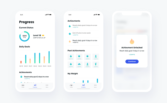 UI/UX Case Study: Nutrition Tracking App | by Ariel Verber | Muzli ...