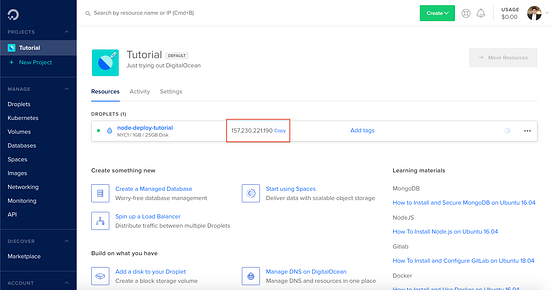 Deploy a NodeJS and ExpressJS App on Digital Ocean with NGINX and Free SSL | by Abdullah Amin ...
