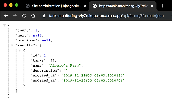 Iot Tank Monitoring Solution Part 1 — Build A Rest Api Using Cloud Run And Django Rest Framework