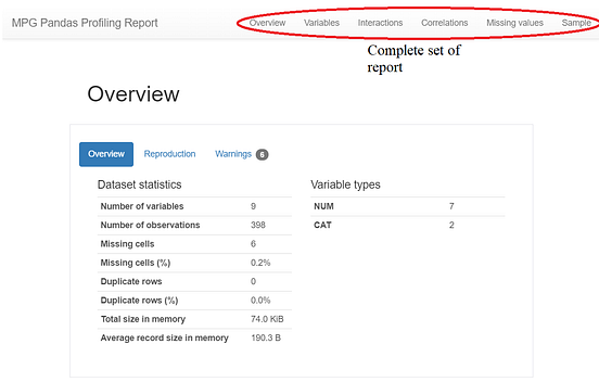 Fantastic Pandas Data Frame Report With Pandas Profiling By