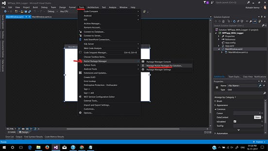 Logger For Wpf Application Using Apache Log4net By Rishabh Verma Nerd Stuff Medium 4555