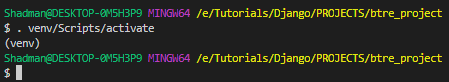 Activate Virtualenv (venv) on Windows using Git Bash | by Shadman Saif | Medium