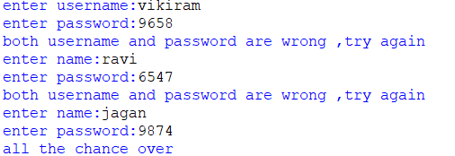 Python program on user name and password | by Srivatsan | Medium