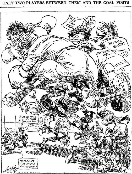 Prohibition Cartoons. The passage of Prohibition in 1919 was… | by ...