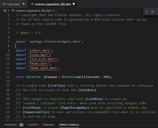 Creating a Custom ExpansionTile in Flutter | by Rob Jones | The Startup ...