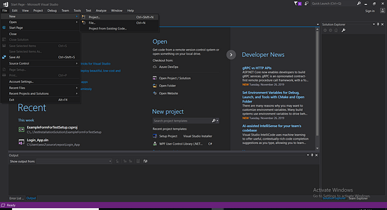 How to create a Windows Installer/ Setup File for Desktop Application using Visual Studio 2017 ...