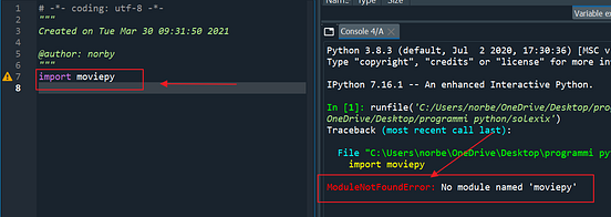 How to update Python missing libraries on Spyder — via the Console Area using Conda. | by ...
