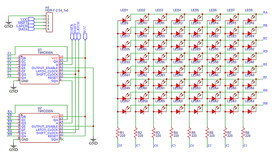 Build a Raspberry Pi Pico Powered 8x8 LED Matrix from Scratch | by ...