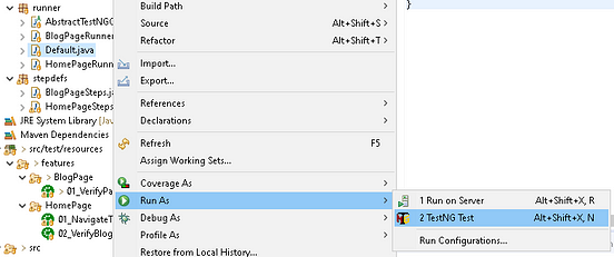 Web Automation With Selenium Cucumber Maven And Testng